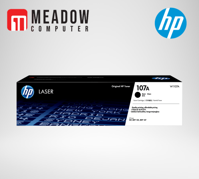 HP 107A W1107A Black Laser Toner for 107A/107W/MFP 130 Printer series ...